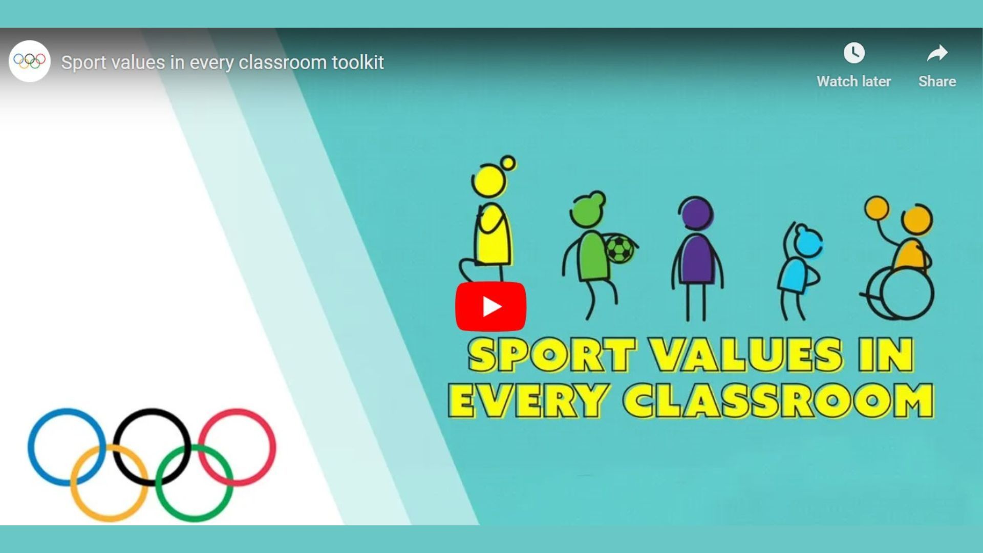 IOC - Sport Values in Every Classroom • IWG Women & Sport Insight Hub