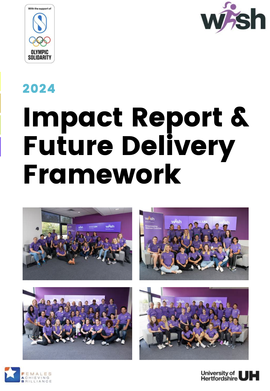 Women in Sport High-Performance Pathway Programme (WISH) • IWG Women & Sport Insight Hub